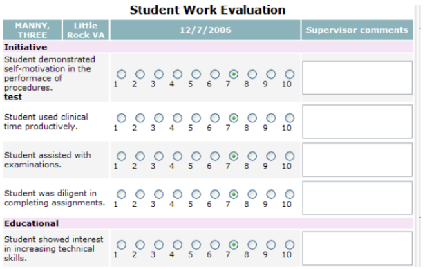 Completing Evaluations – Trajecsys Corporation