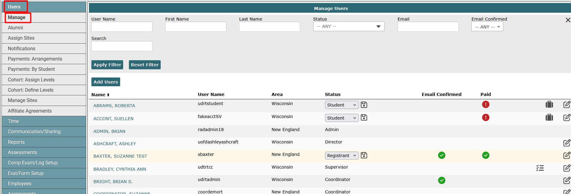 Authorizing Users – Trajecsys Corporation