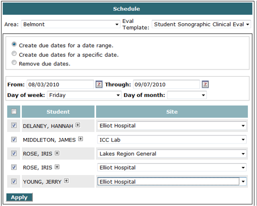 Group Scheduling – Trajecsys Corporation