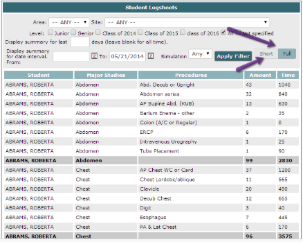 Reporting Hours for Procedures – Trajecsys Corporation