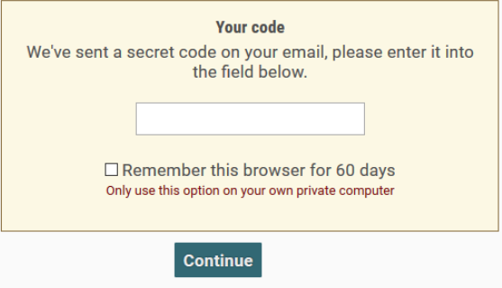 Multi-Factor Authentication – Trajecsys Corporation