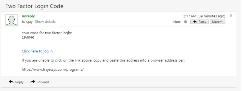Multi-Factor Authentication – Trajecsys Corporation